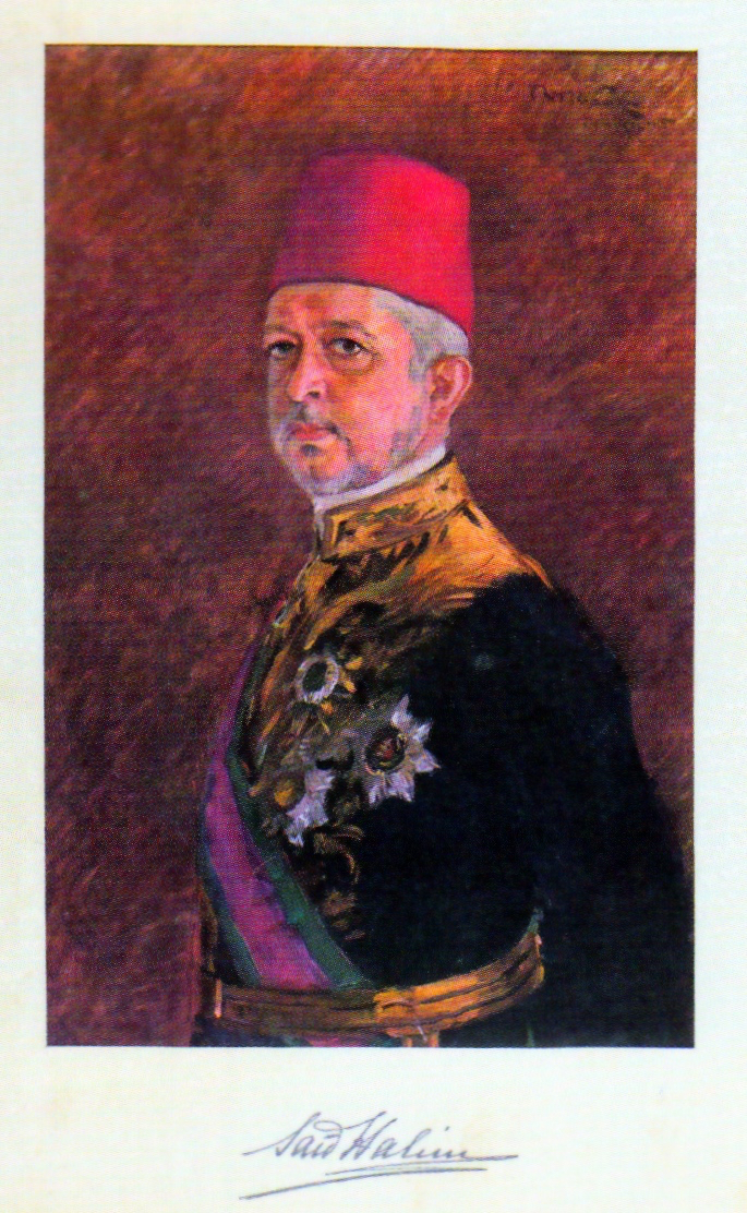 Sait Halim Pasha - Turkey in the First World War